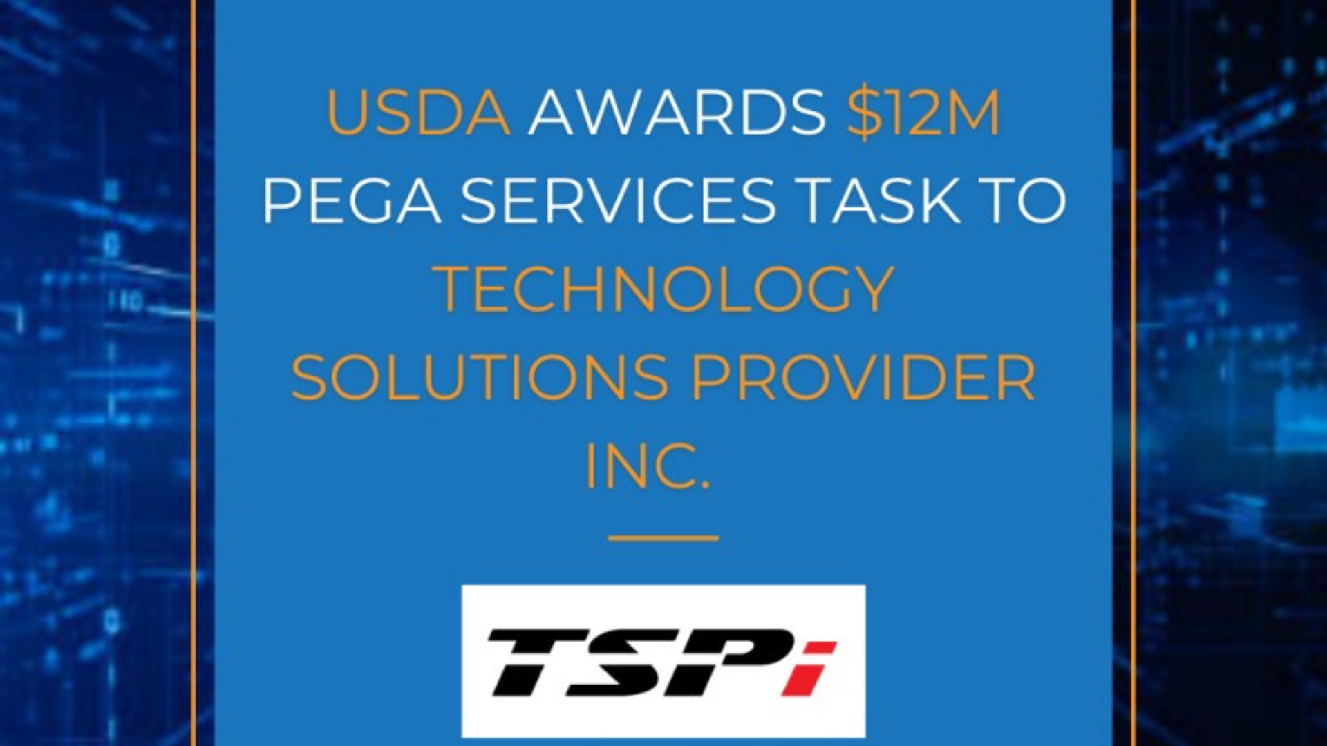 Contract Award: TSPi has been awarded a 3-year, $12M task by the U.S ...